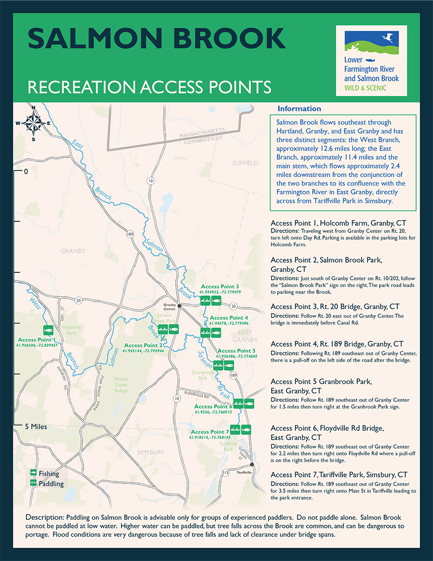 Maps – Lower Farmington River and Salmon Brook Wild & Scenic